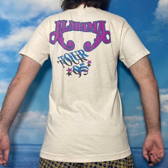 Vintage | Shirts | Vintage 9s Alabama Band T Shirt | Poshmark